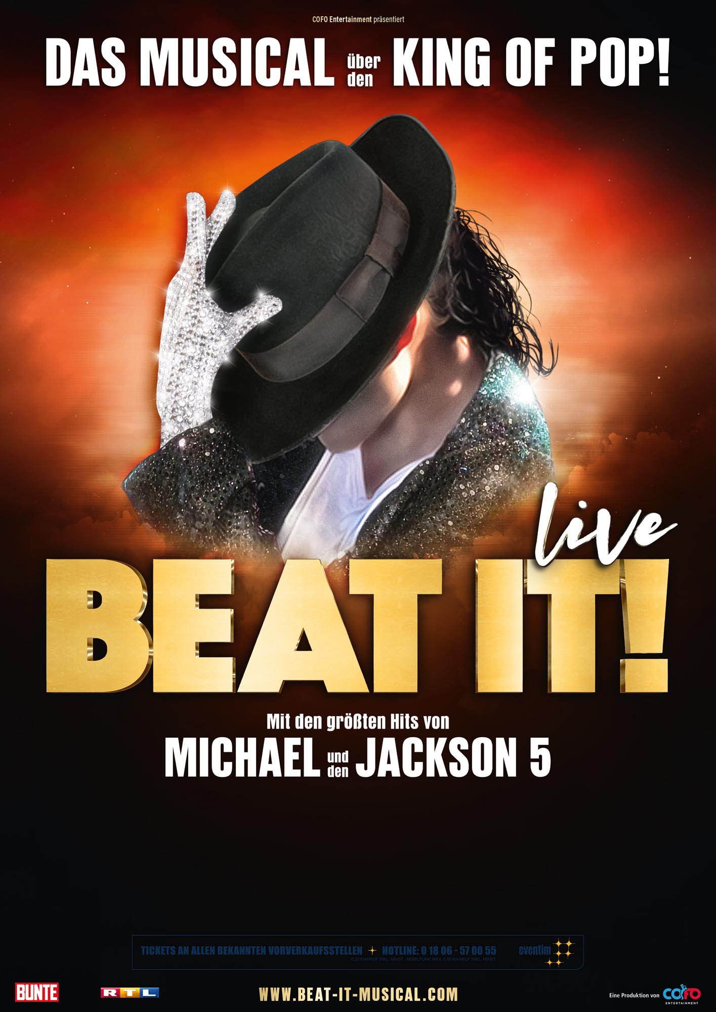 BEAT IT! Live - Das Musical über den King of Pop! • 2020 auf Tour durch ...