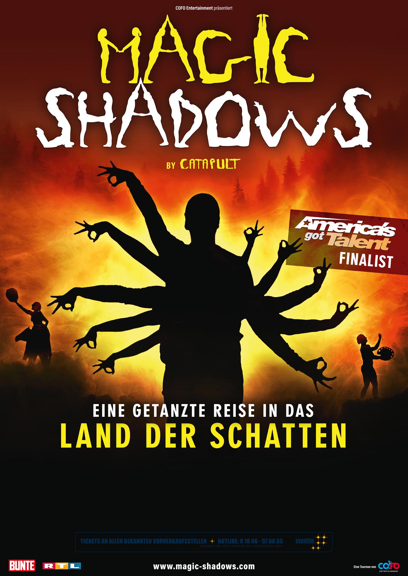 MAGIC SHADOWS • 2020 auf Tour durch DE und AT